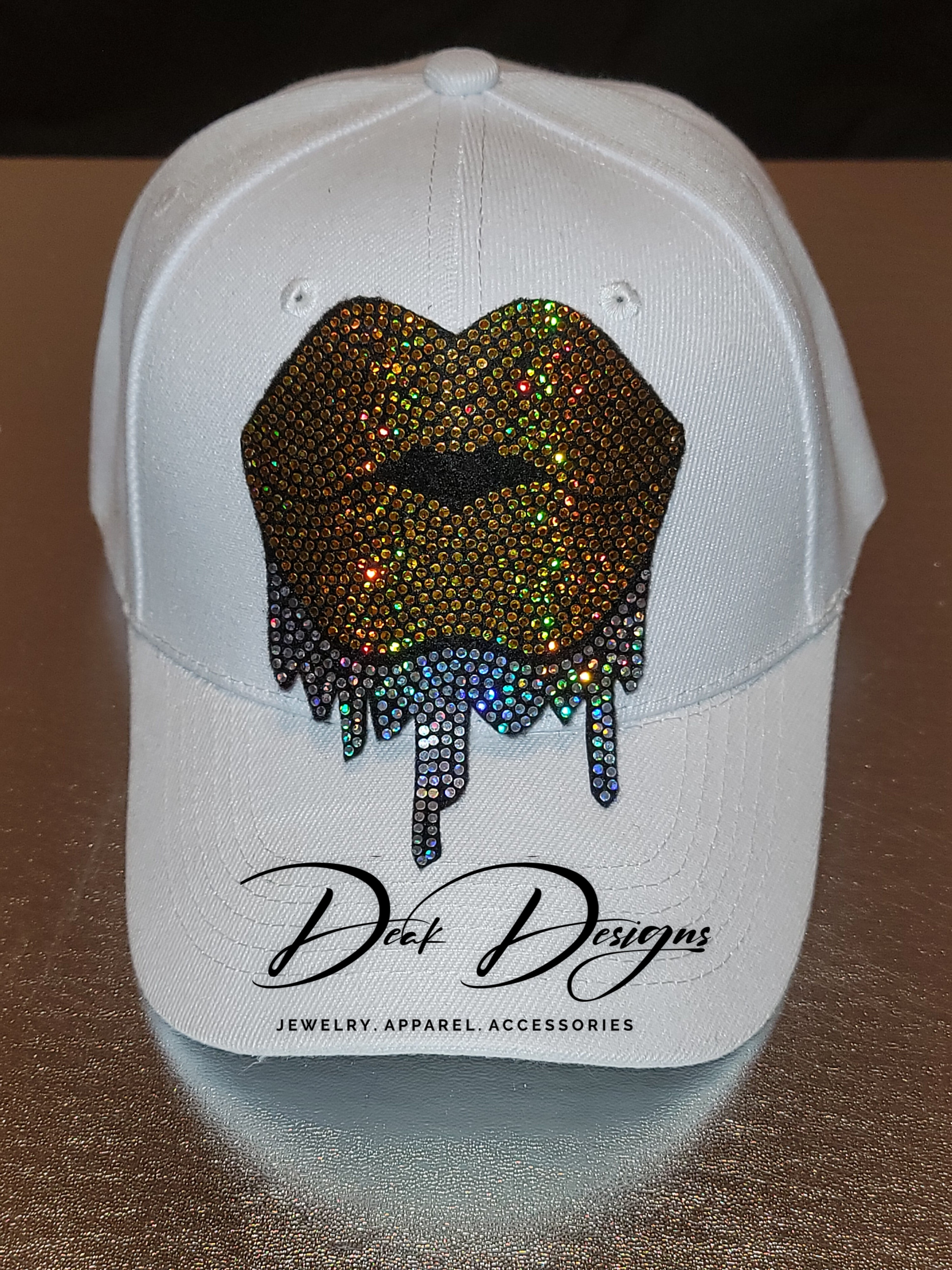 Drip Lip White Cap – Deak Designs